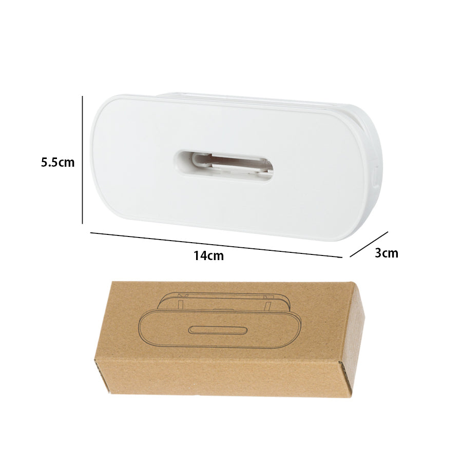 Wall Mounted Sliding Power Cable Extender Wall Holder / Socket Extensi ...